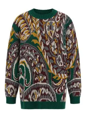 ETRO ETRO Jacquard Patterned Wool Sweater