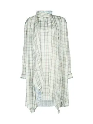Acne Studios Patterned Preferred Viscose Dress - Multicolor