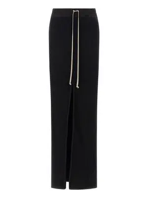 Rick Owens Long Skirt - Black