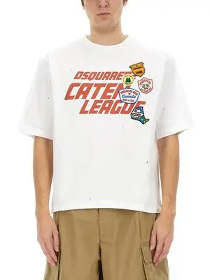 Dsquared2 T-shirt With Print - White