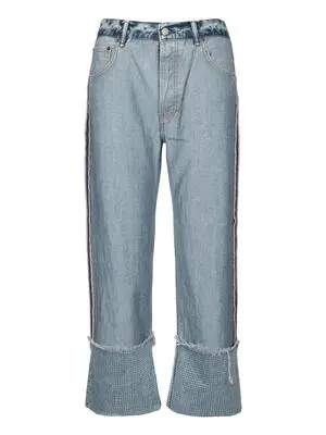 Acne Studios Wide Leg Pants - Multicolor