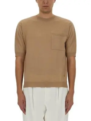 Moschino Wool And Silk Sweater - Cream