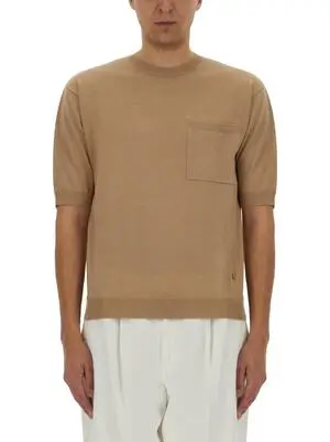 Moschino Wool And Silk Sweater - Cream