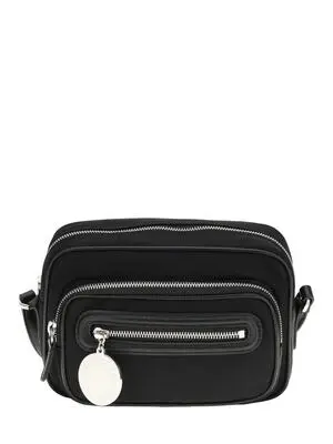 Stella McCartney Dartmoor Shoulder Bag In Econyl - Black
