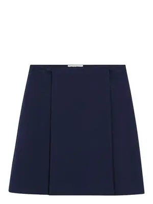Miu Miu Technical Jersey Skirt - Blue