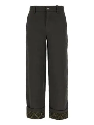 Burberry Checked Trousers - Multicolor
