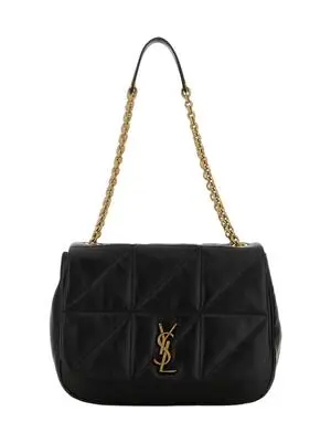 Saint Laurent Nappa Leather Medium Jamie 4.3 Shoulder Bag - Black