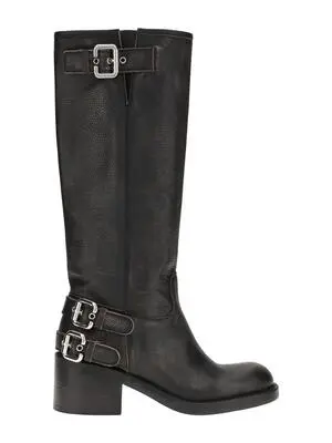 Chloé Dakota Biker Boots - Black