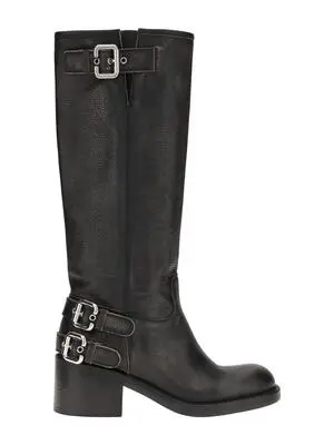 Chloé Dakota Biker Boots - Black