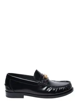 Versace VERSACE Leather Loafers Black
