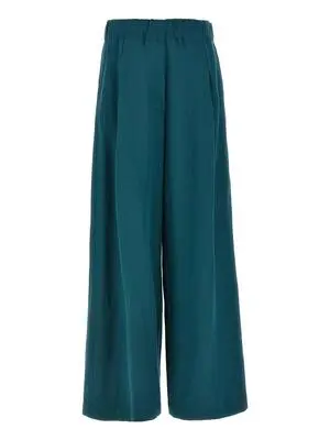 Dries Van Noten Pila Wool Blend Pants - Green