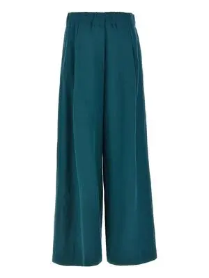Dries Van Noten Pila Wool Blend Pants - Green