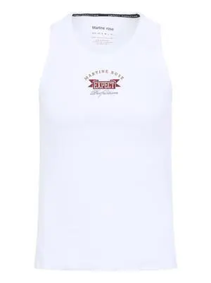 Martine Rose Cotton Vest - White
