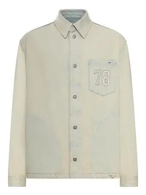 GOLDEN GOOSE Denim Work Jacket - Multicolor