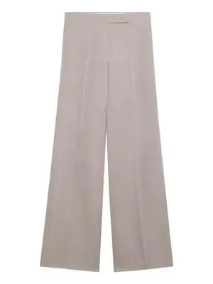 Max Mara MAX MARA Long Silk Trousers Pink