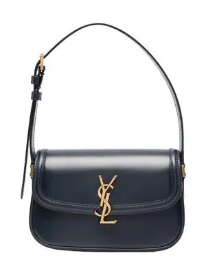 Saint Laurent Calfskin Mini Bag - Blue