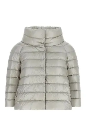 Herno Sofia Cape - Gray