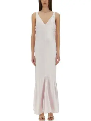 Sportmax Long Dress Katia - Pink