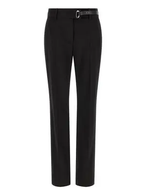 Sportmax SPORTMAX Tailored Straight Leg Trousers Black