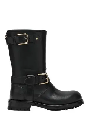Dolce & Gabbana Leather Boot - Black