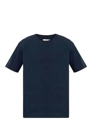 Etro Pegaso Embroidery Cotton T-shirt - Blue