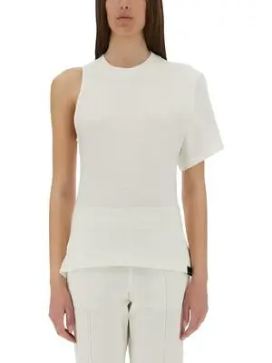 COURREGES COURREGES One-Shoulder T-shirt
