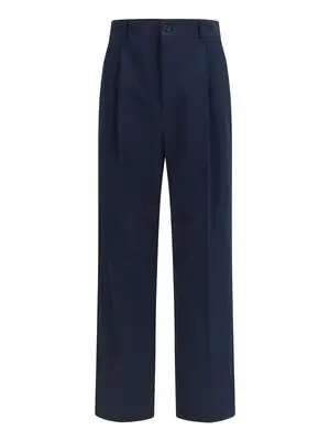 Valentino Garavani Straight Pants - Blue