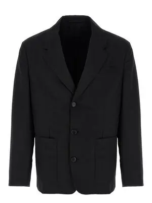 Prada Single-breasted Blazer - Black