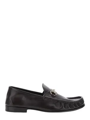 Gucci Lugano Leather Horsebit Loafers - Multicolor