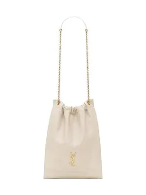 Saint Laurent Jamie Ponchon Bag - Cream
