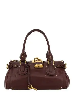 Chloé Chocolate Leather Paddington Shoulder Bag - Brown