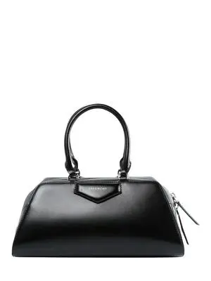 Givenchy GIVENCHY Antigona East-West Box Leather Bag Black