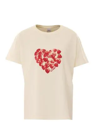 Chloé Printed T-shirt - White