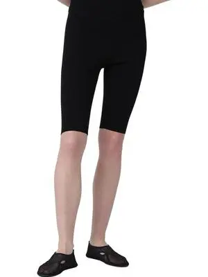 ENTIRE STUDIOS Entire Studios Black Short Leggings In Viscose Jersey Women Black