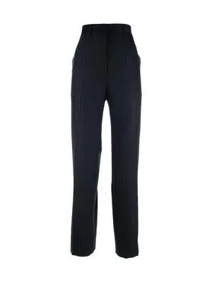 Miu Miu Pinstripe Trousers - Multicolor
