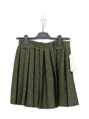 Dior Tweed Light Skirt - Green