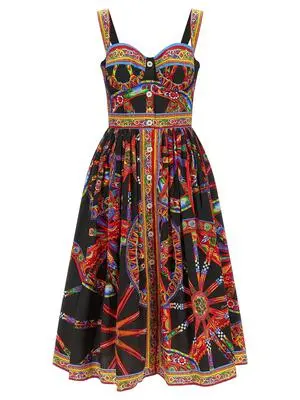 Dolce & Gabbana Carretto' Dress - Multicolor