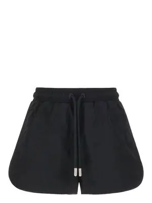 Off-White Drawstring Shorts - Multicolor