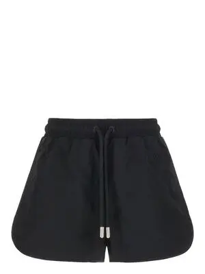 Off-White Drawstring Shorts - Multicolor