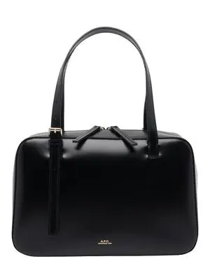 A.p.c. Virginie Box Bag - Black