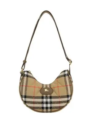 Burberry Embroidered Canvas Crossbred Bag - Multicolor
