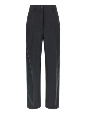 Prada PRADA Flannel Pants Gray