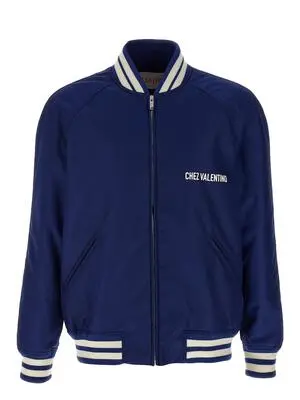 Valentino Garavani Chez Bomber Jacket - Blue