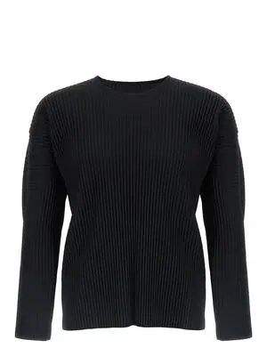 Issey Miyake Basics' T-shirt - Black