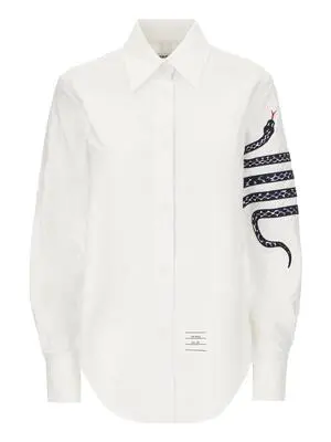 Thom Browne Thom Browne Woman Clothing Shirts Multicolor