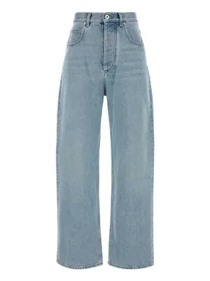 Bottega Veneta Cotton Denim Jeans - Blue