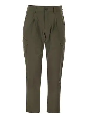 Herno Cargo Trousers With Mechanical Stretch Yarn - Multicolor
