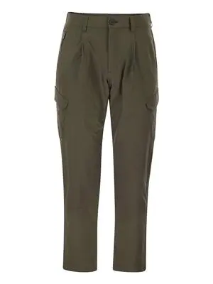 Herno Cargo Trousers With Mechanical Stretch Yarn - Multicolor