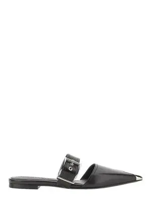Alexander McQueen Mule Punk - Black