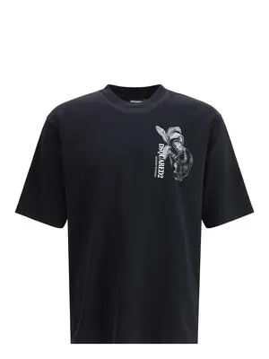 Dsquared2 Monkey Business T-shirt - Black